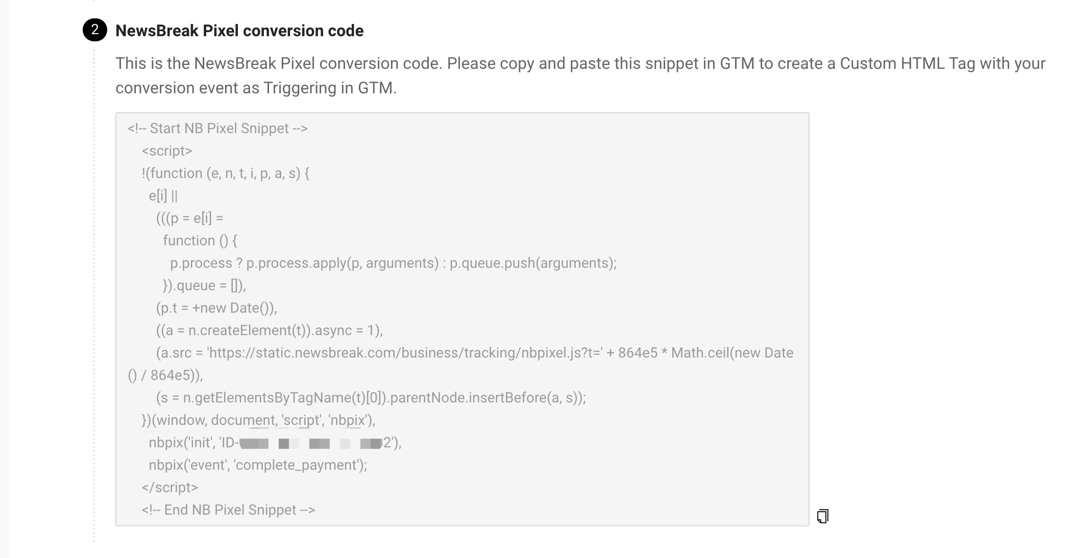 How to install a NewsBreak Pixel with GTM – NewsBreak Help Center